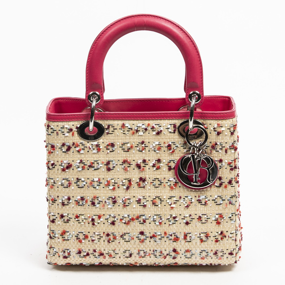 Dior | Bags | Dior Raffia Medium Lady Dior | Poshmark